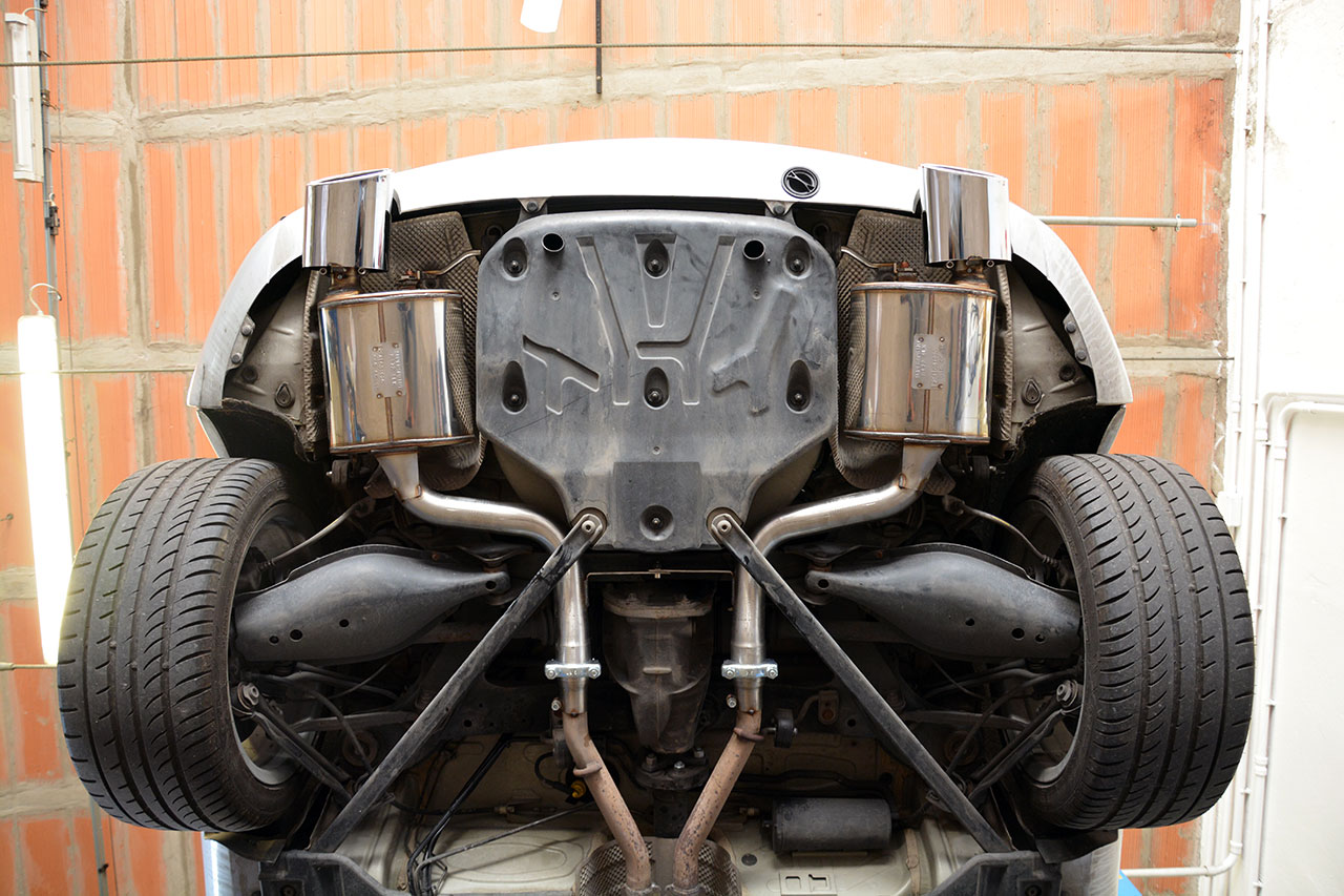 MERCEDES R171 SLK 200 Kompressor · Casa della Marmitta